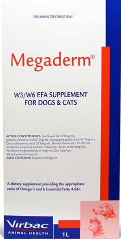 Buy Megaderm - Omega 3 And 6 For Dogs And Cats | Aussie Vet Products